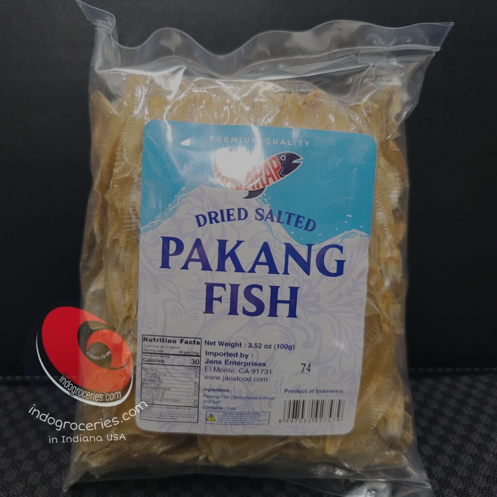 Masarap Dried Salted Pakang Fish Crackers – 3.52 oz (100g) – Indo Groceries
